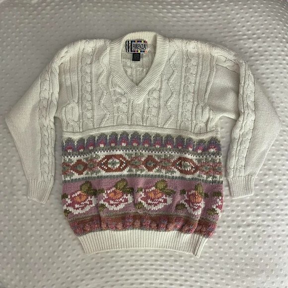 Forenza | Sweaters | Vintage 9s Forenza Hand Cable Knit Sweater | Poshmark